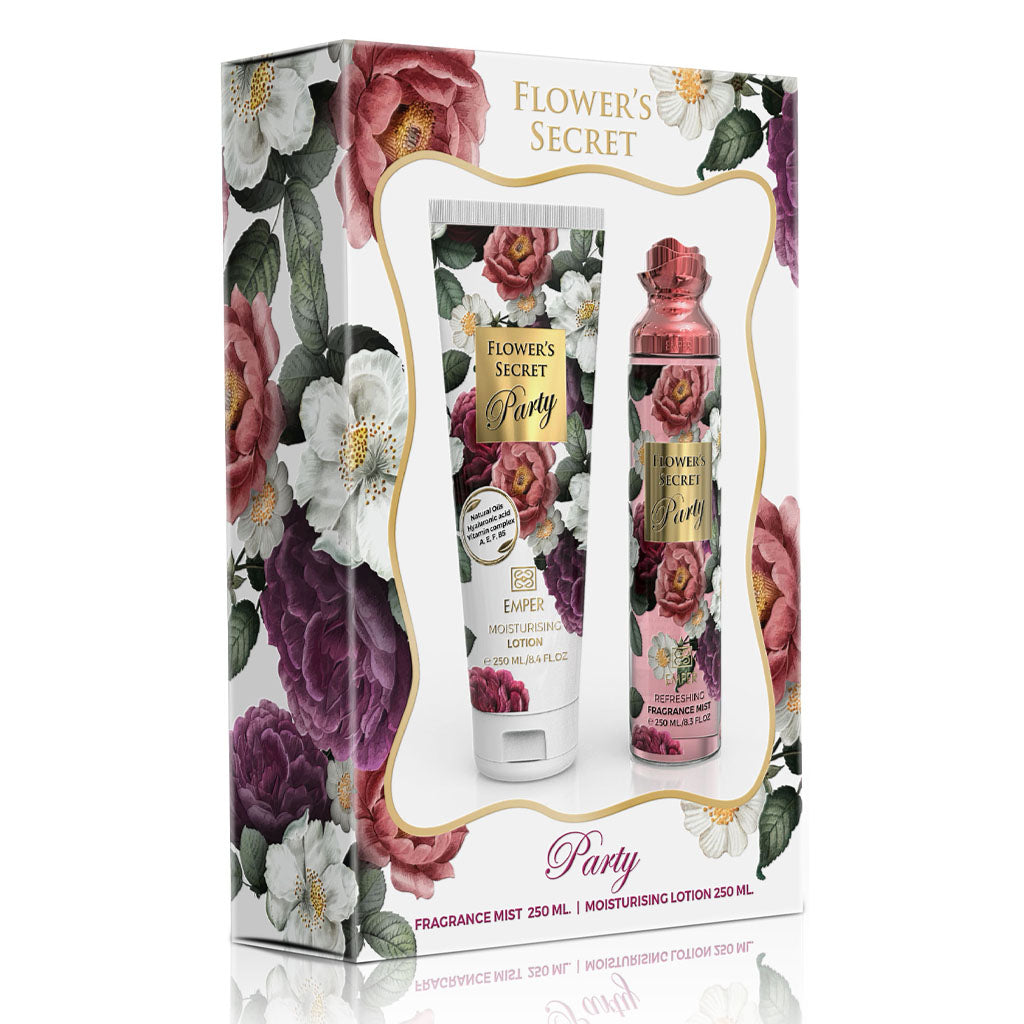 Flowers Secret Party 2 IN 1 Set – Dubai perfumes SA