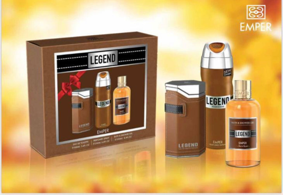 Legend Emper 3 in 1 gift set – Dubai perfumes SA